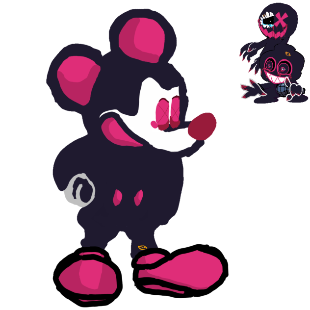Corrupted Mickey Phase 2 - ibisPaint