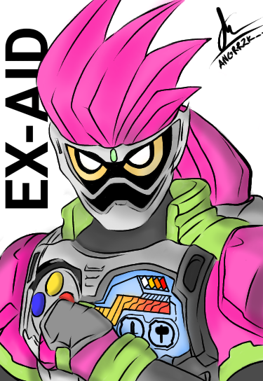 Kamen rider Ex-Aid - ibisPaint