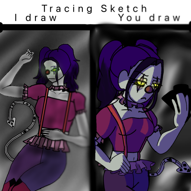 clown gorl collab - ibisPaint