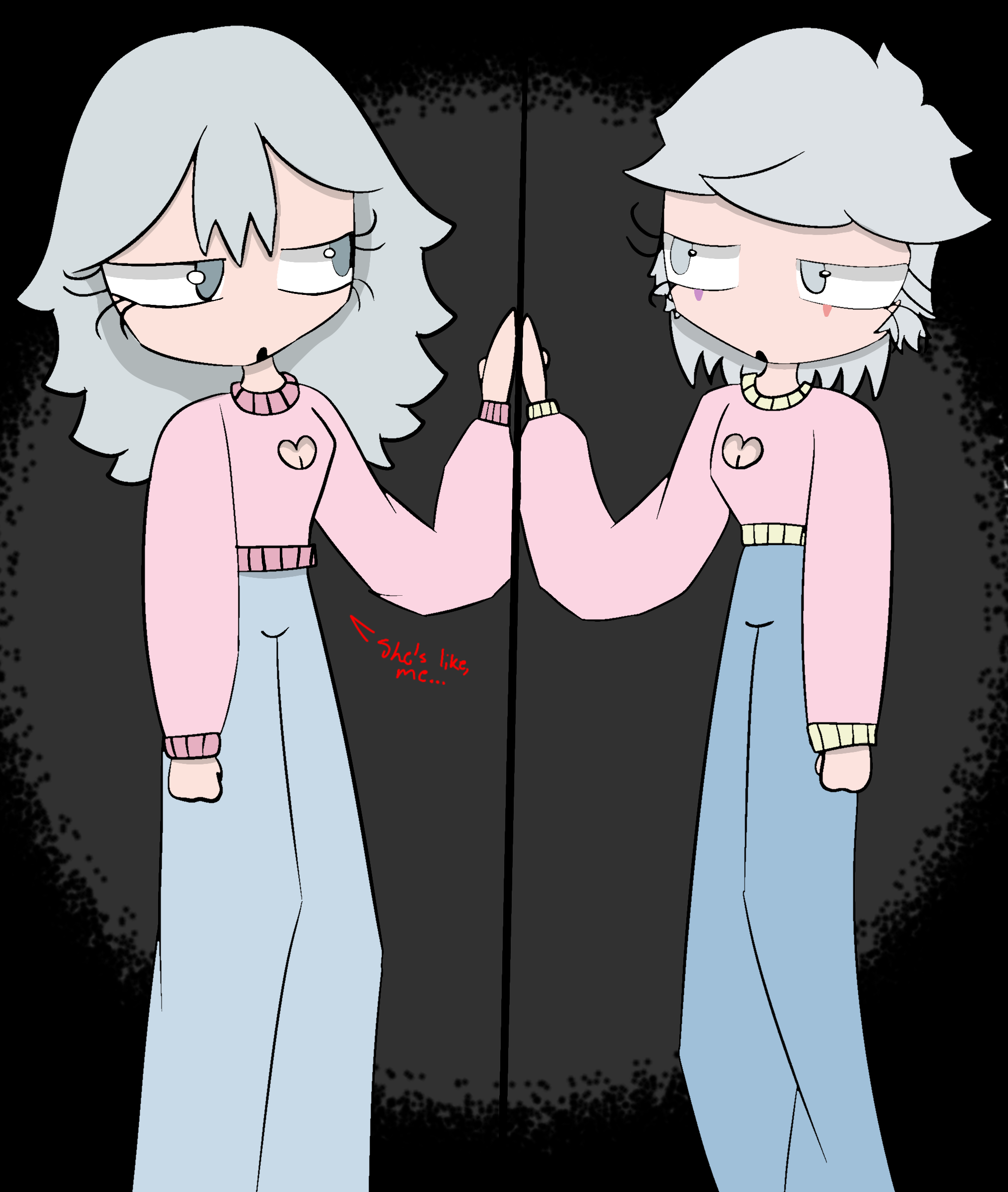 Old Luca and new Luca - ibisPaint