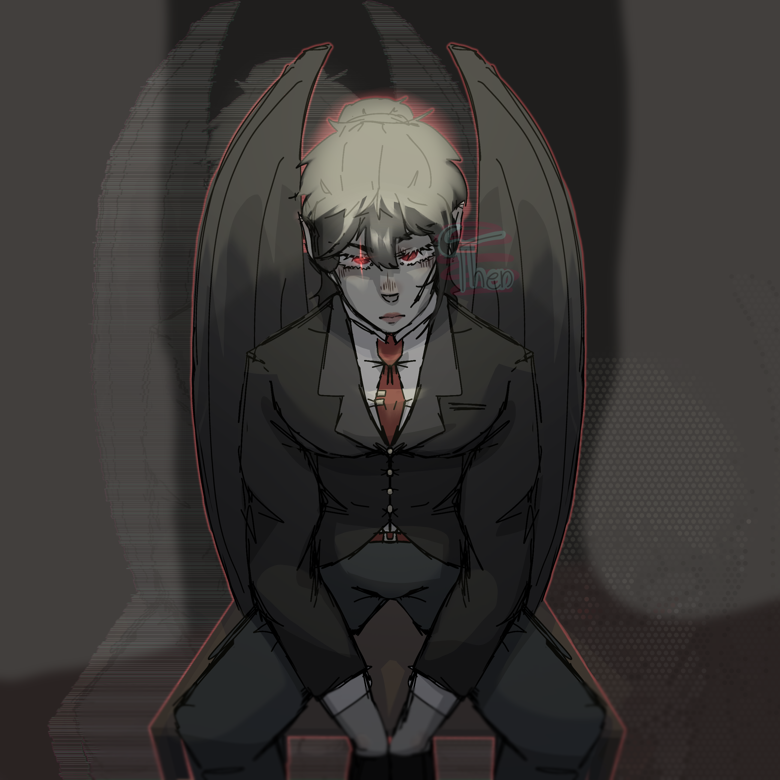 Vampire bodyguard - ibisPaint