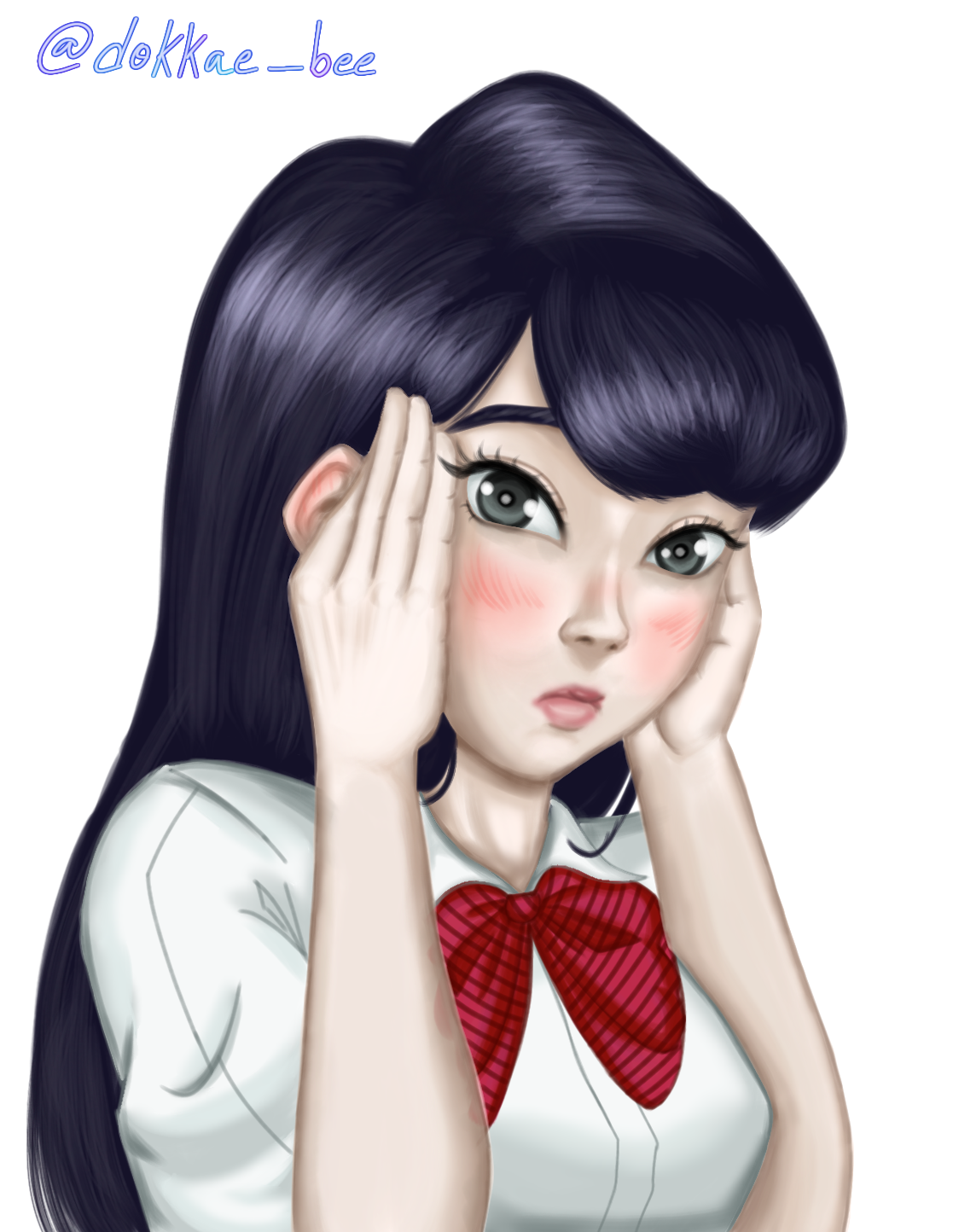 Komi Shouko - ibisPaint