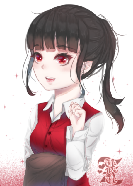 worker lady - ibisPaint