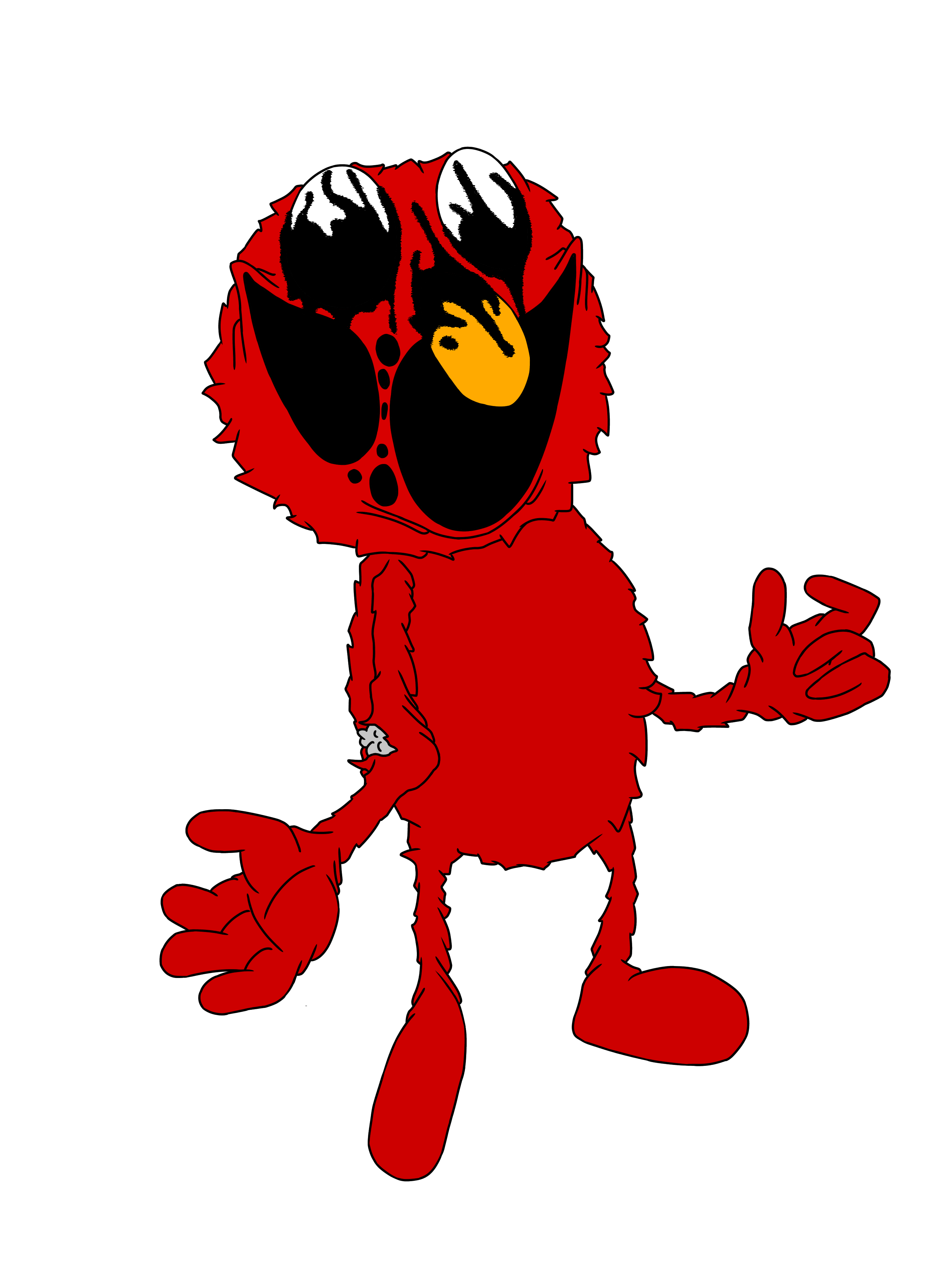 FNF Playtime’s End V3 Elmo - ibisPaint