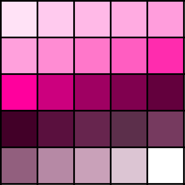 Paleta de colores rosita 👛🐷 - ibisPaint