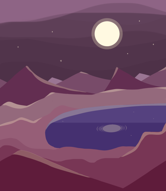 Sand moon - ibisPaint