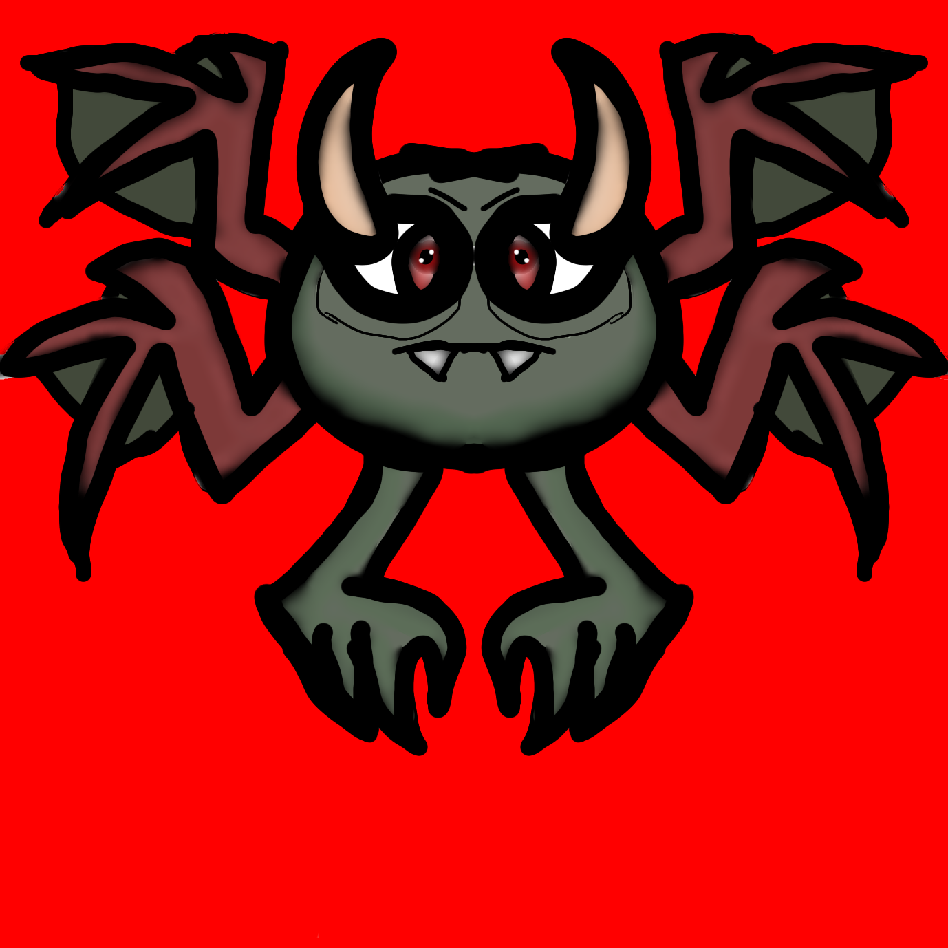 Grumpyre Drawing - ibisPaint