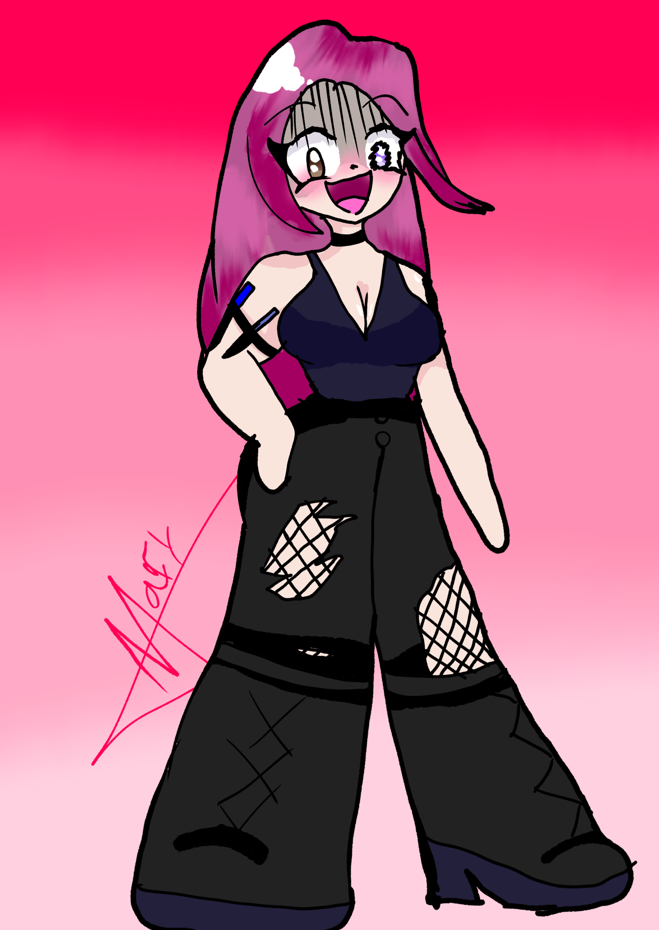 Emo gurl - ibisPaint