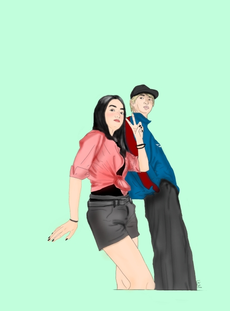 Me and asuma baby🤧🥰 - ibisPaint