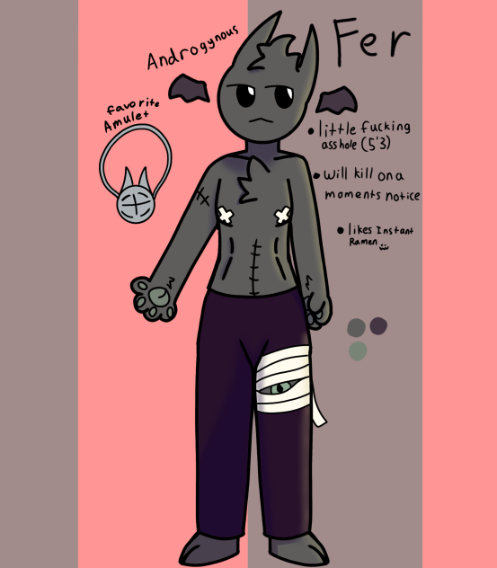 Fer character sheet - ibisPaint