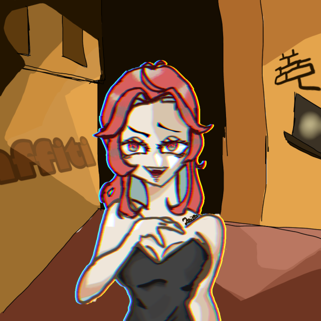 Random person in alley ig - ibisPaint