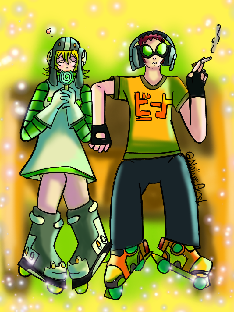 Lollipops and Cigars 🍭🚬 (Jet Set Radio) - ibisPaint