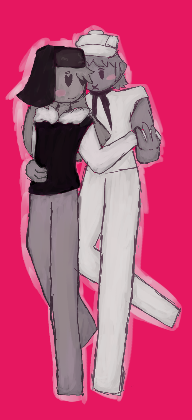 these two silly dummies!! - ibisPaint