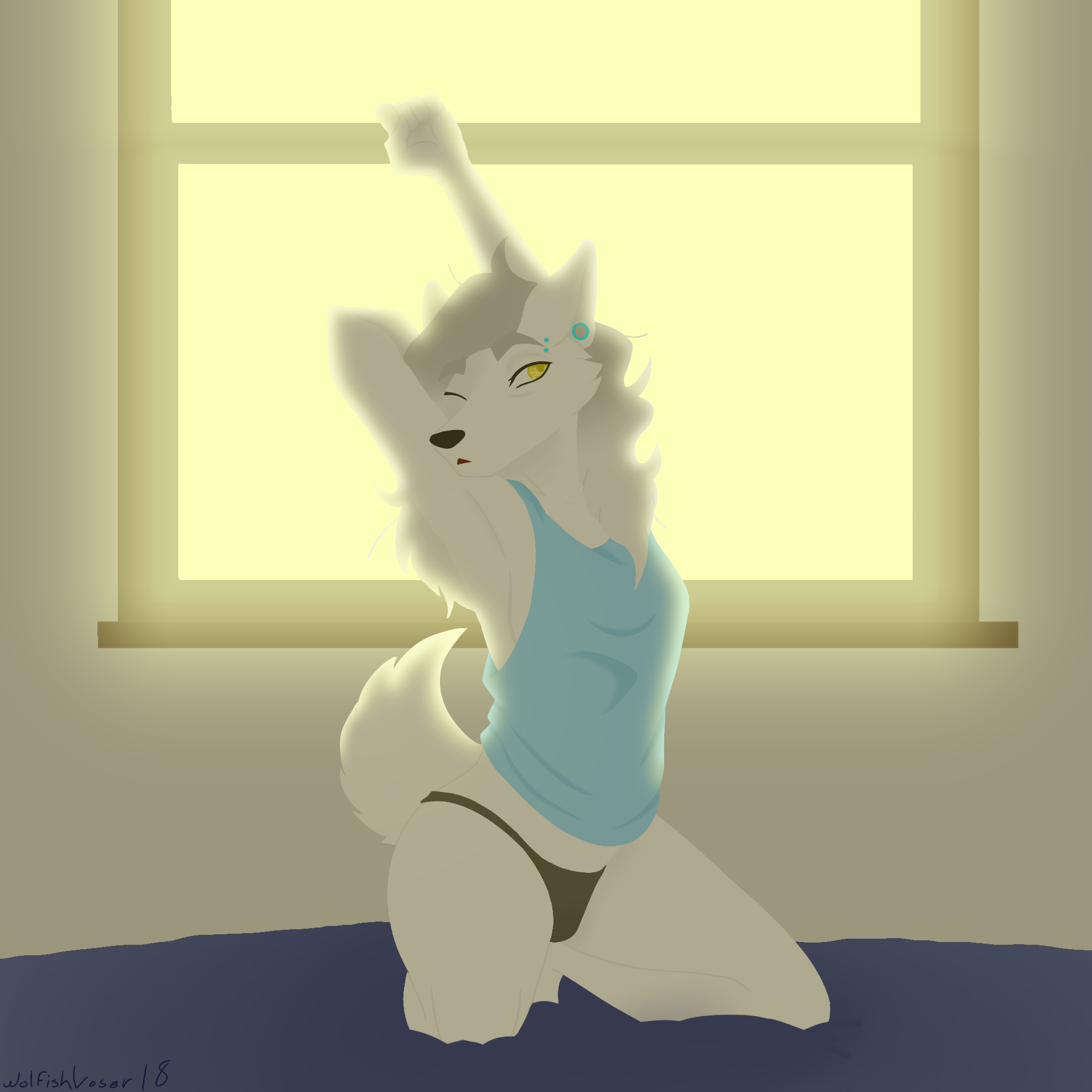 Morning Stretch - ibisPaint
