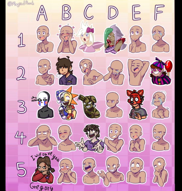 Fnaf collab - ibisPaint