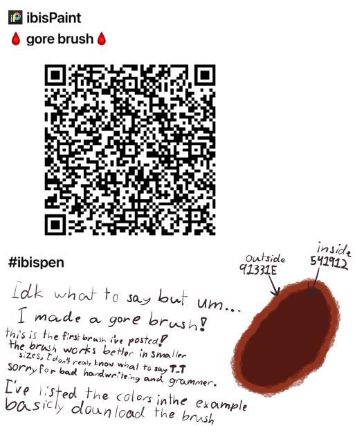 A gore brush - ibisPaint