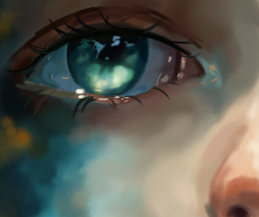 trying ai eye - ibisPaint