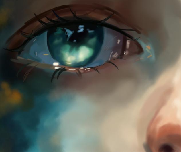 trying ai eye - ibisPaint