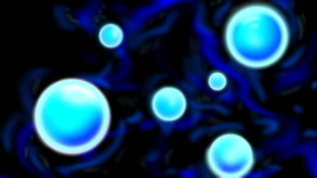 Bubbles Background - ibisPaint