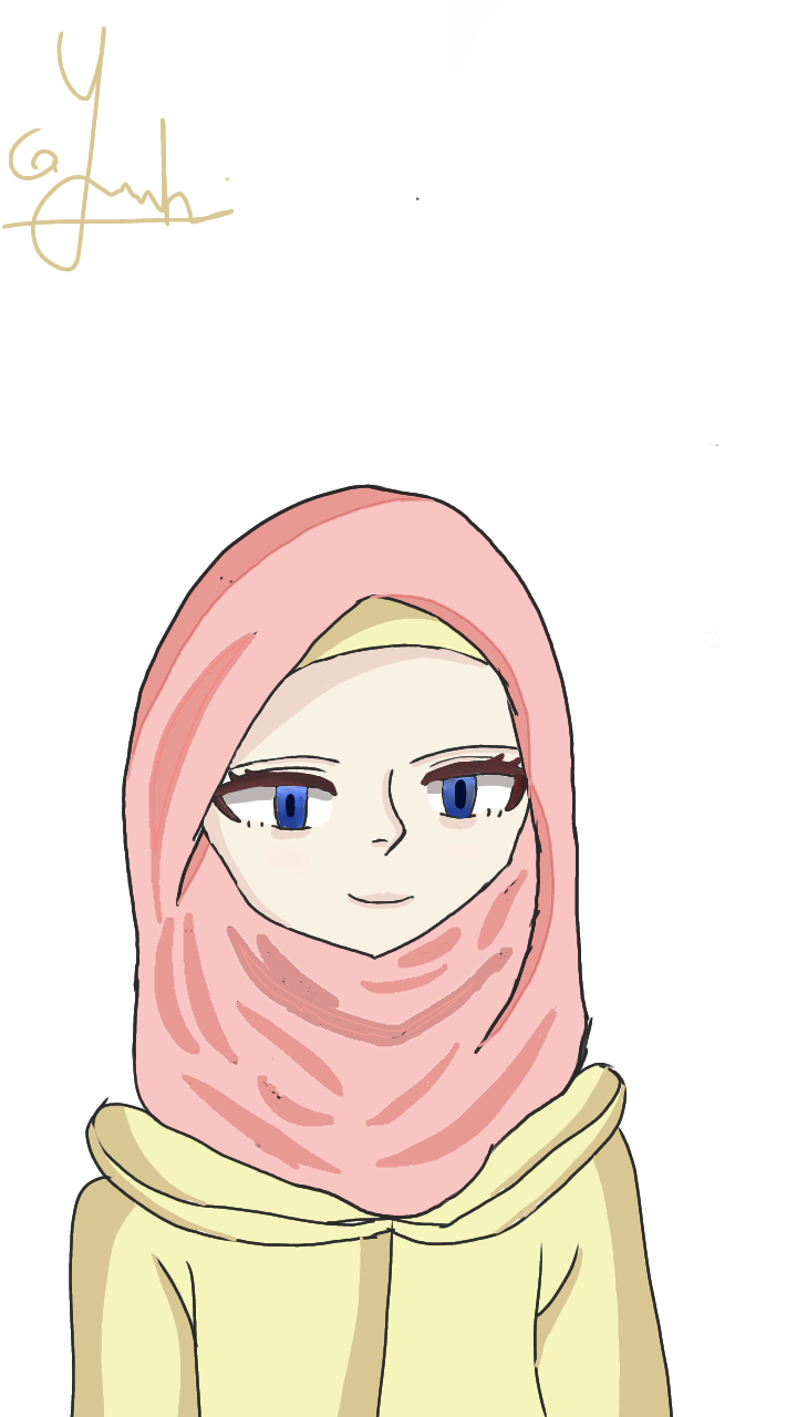 Muslimah girl - ibisPaint