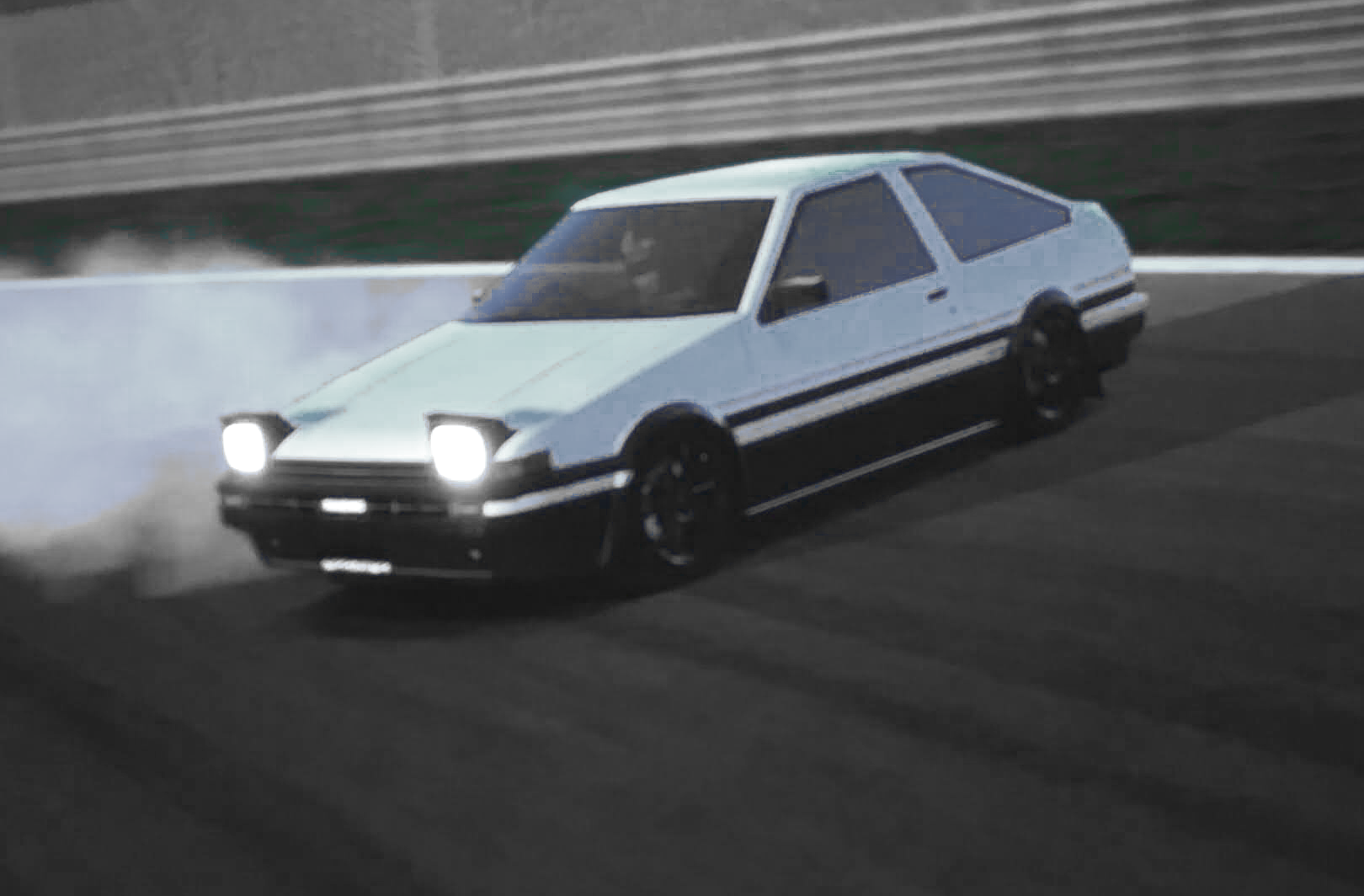 Four wheel drift - ibisPaint