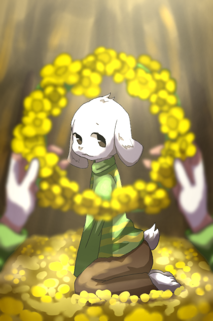 undertale Asriel - ibisPaint