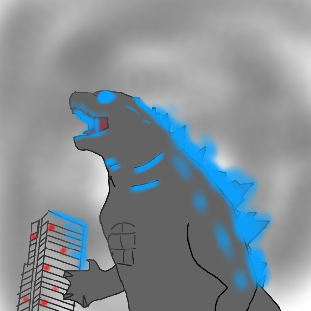 godzilla - ibisPaint
