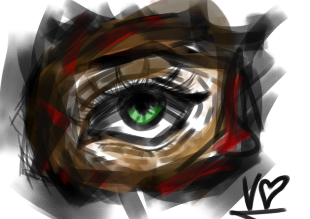 quick eye sketch - ibisPaint