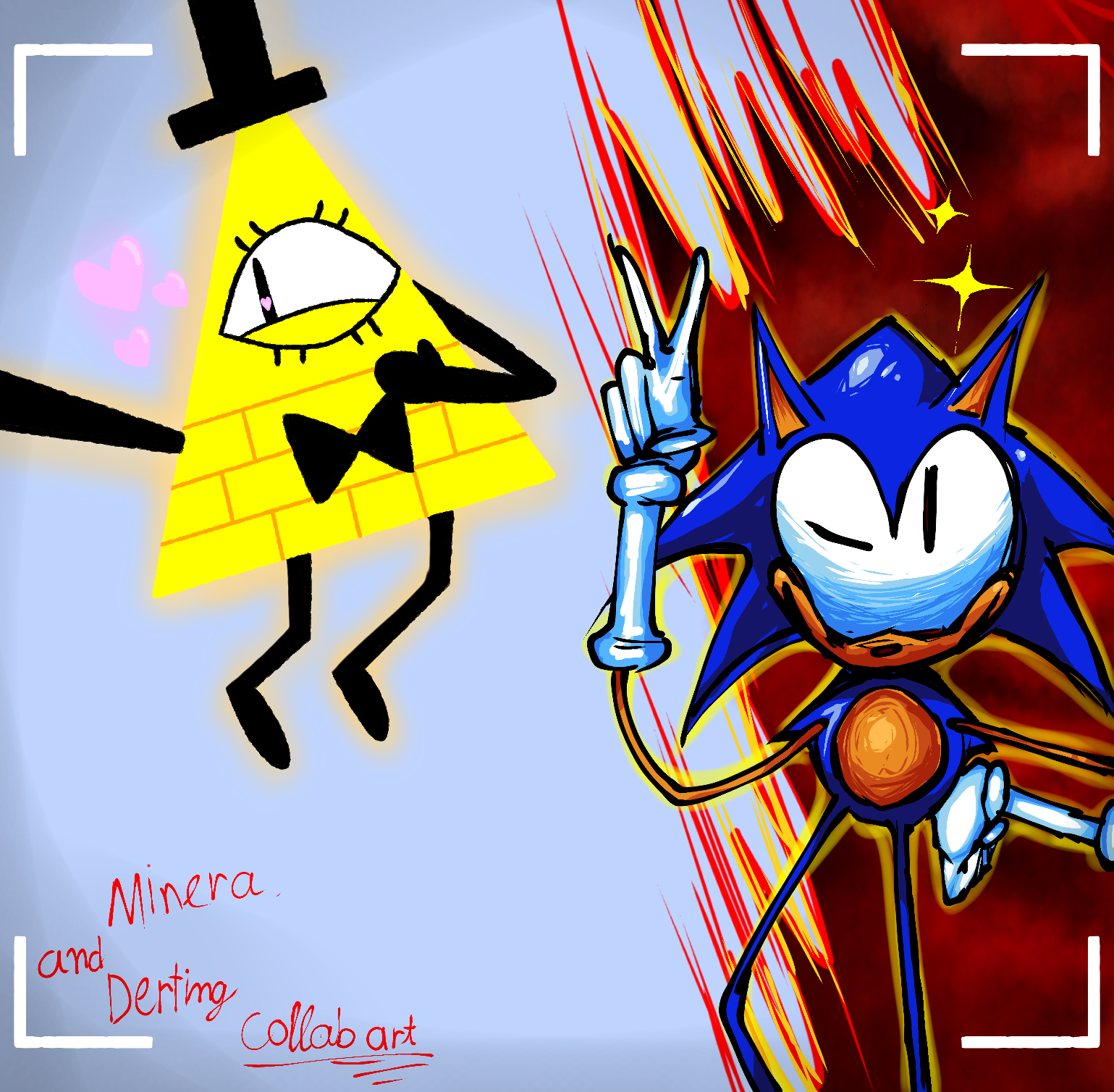 Colab art with Minera!!! - ibisPaint