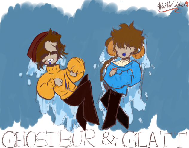 Ghostbur & Glatt - ibisPaint