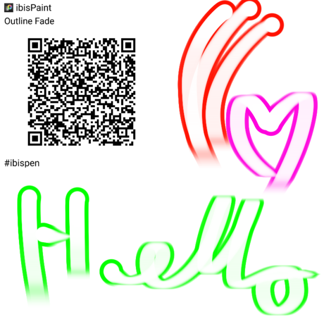 Outline Fade - ibisPaint