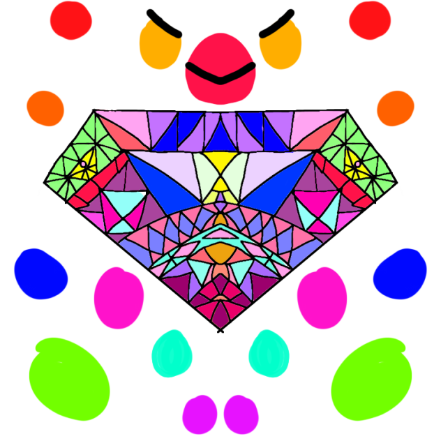 rainbow diamond - ibisPaint