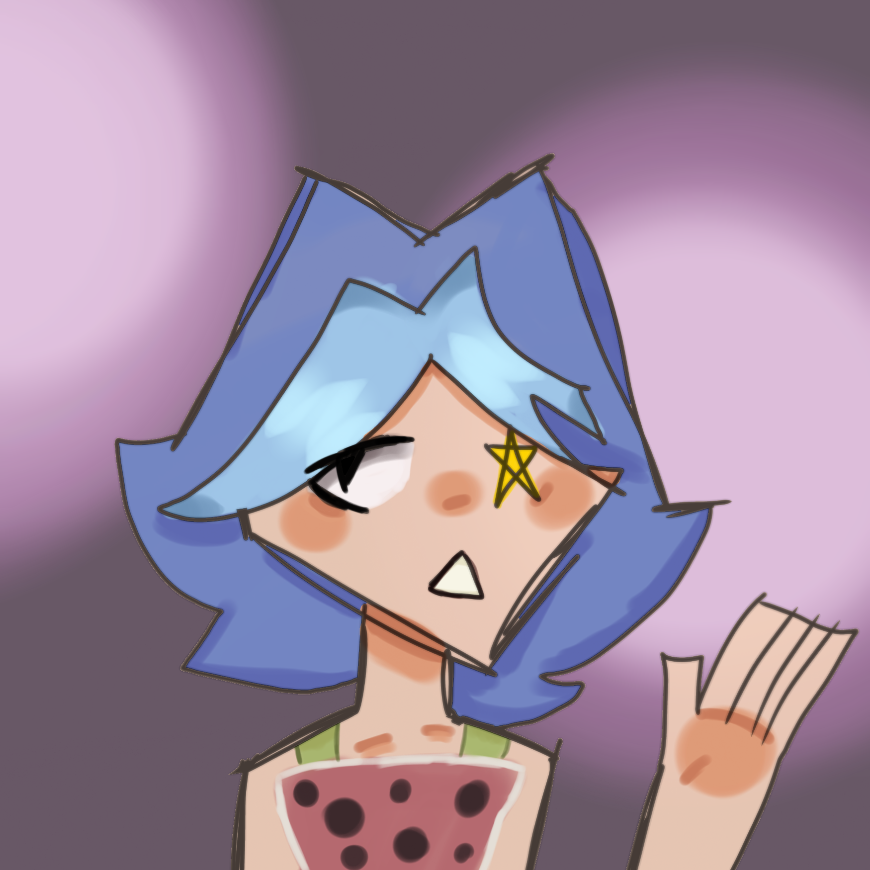 water melon!! 🍉 - ibisPaint