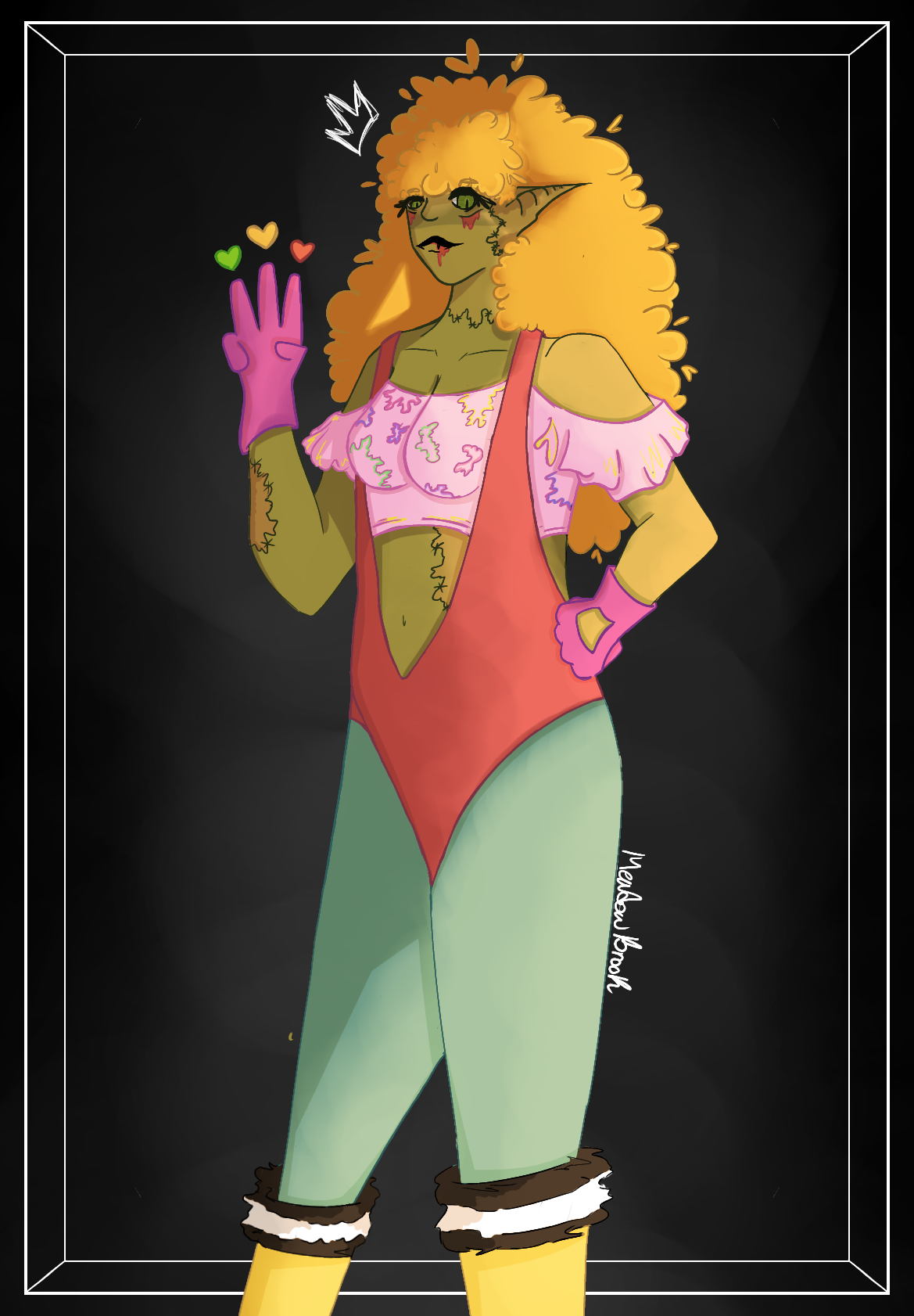 Zombie Cleo - ibisPaint