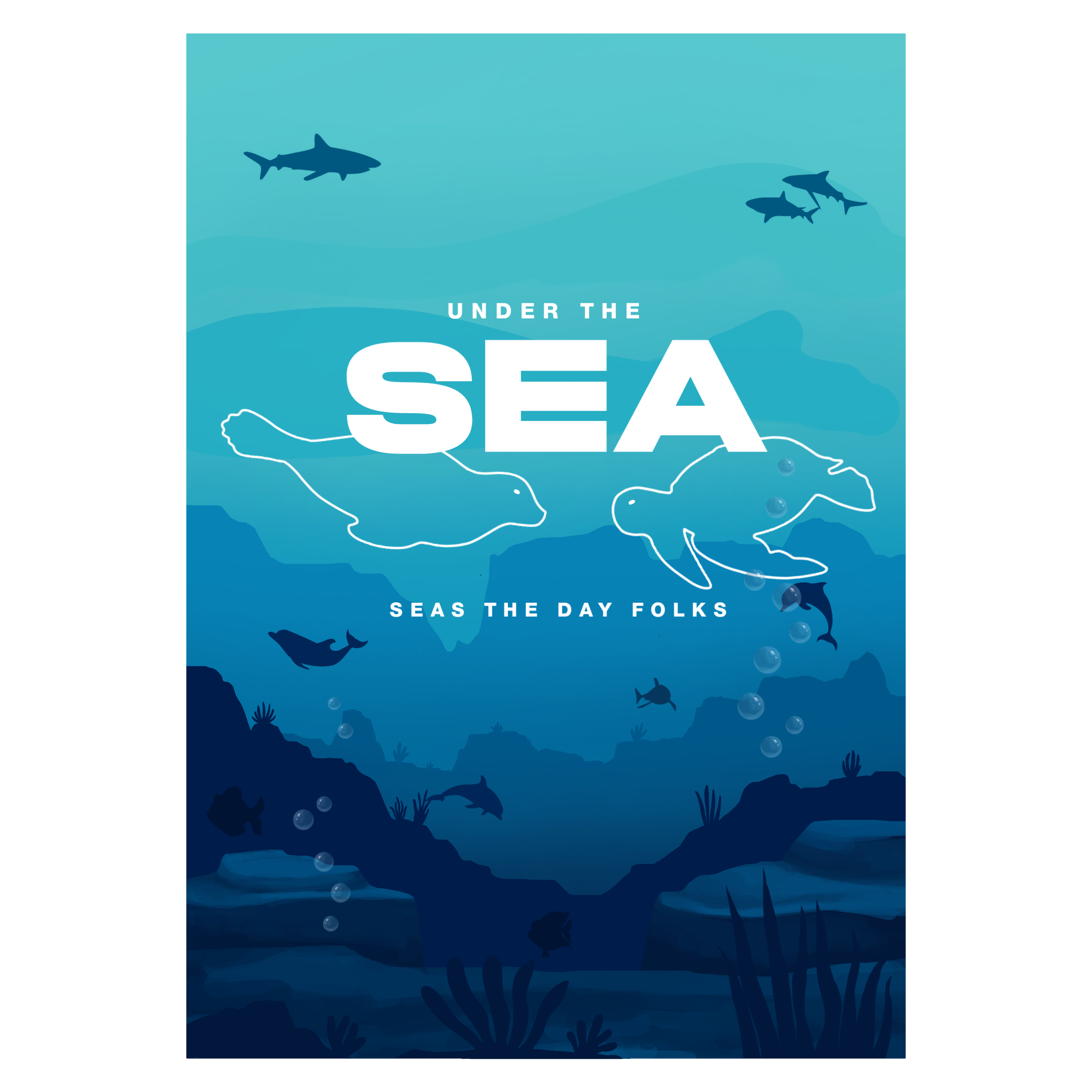 Sea Poster 1 - ibisPaint