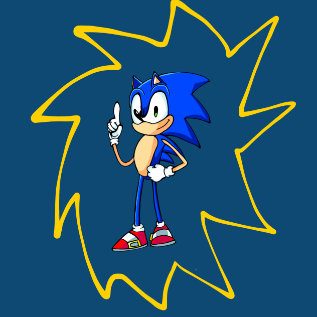 Sonic The Hedgehog - ibisPaint