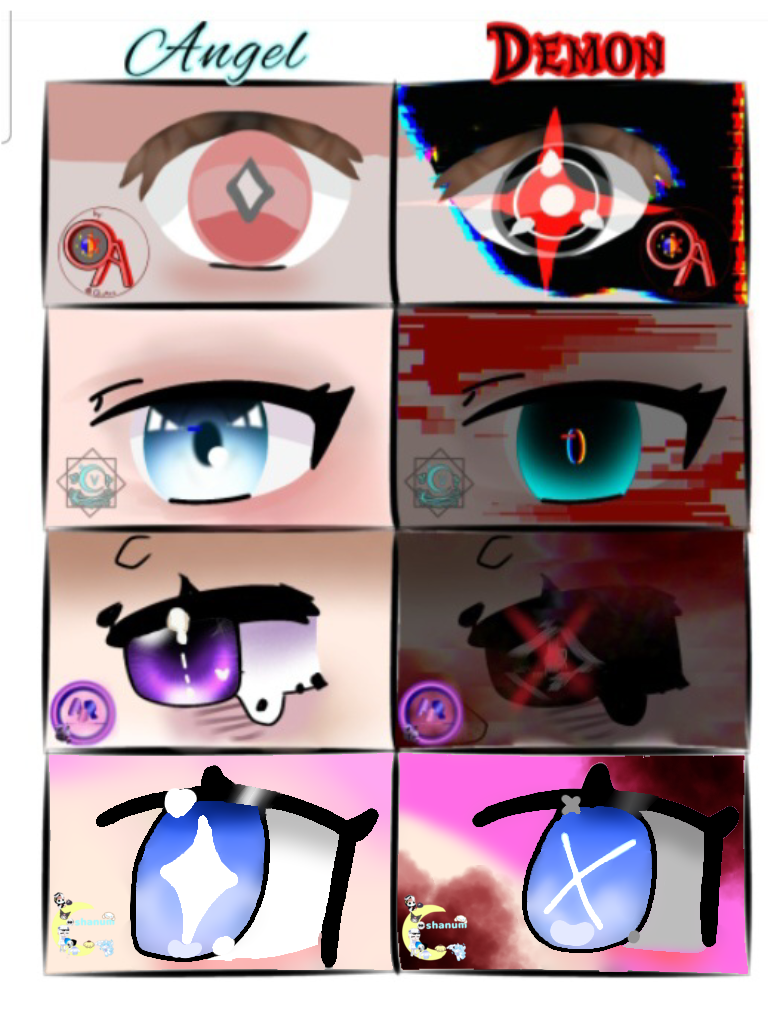 angel demon collab! - ibisPaint
