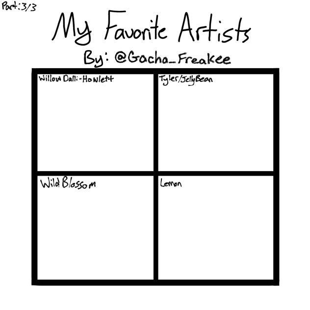 My Favorite Artists (Part 3 of 3) - ibisPaint
