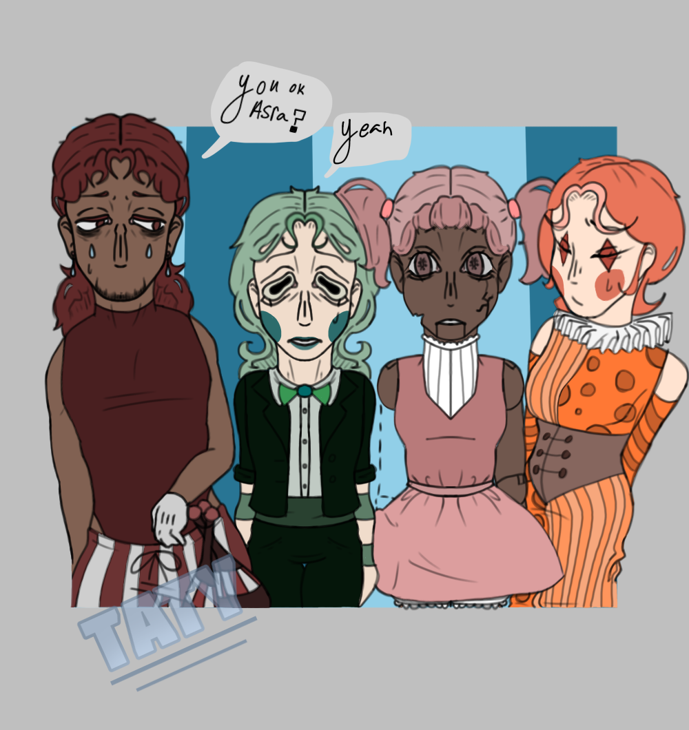 Cramped together - ibisPaint