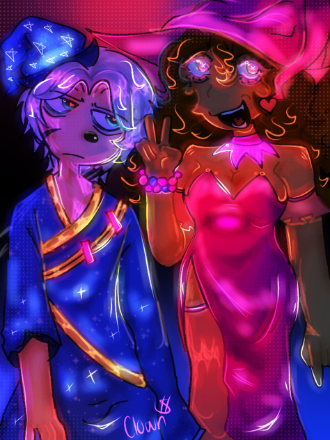 Sleep Wizard and Love Wizard 🪄 - ibisPaint