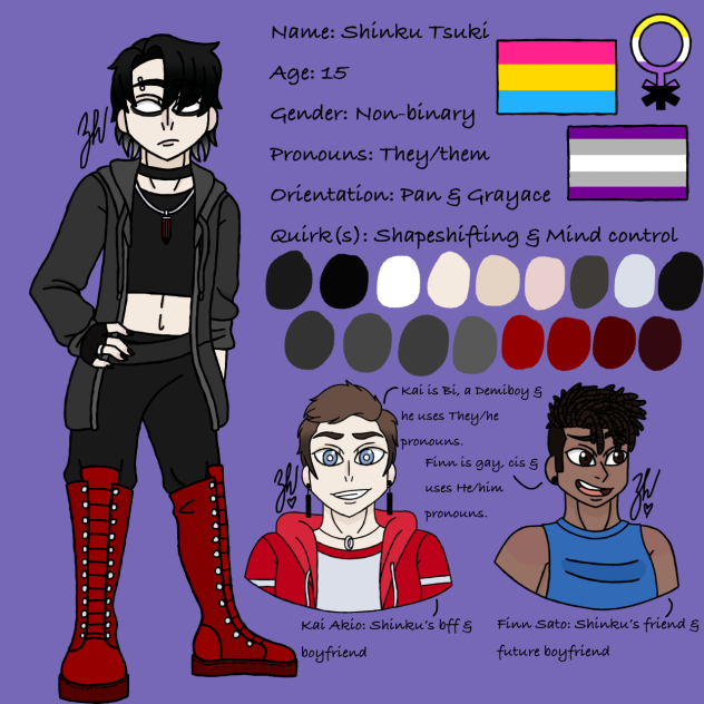 Shinku Tsuki ref sheet - ibisPaint