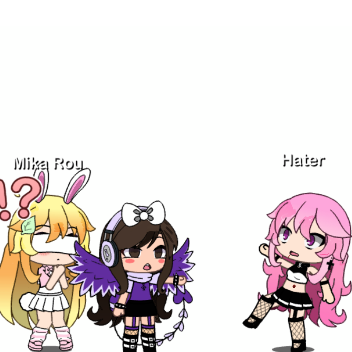 Protecting Mika Rou - ibisPaint