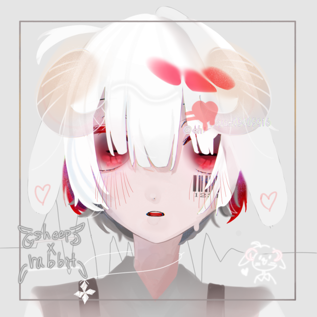 rabbit×sheep - ibisPaint