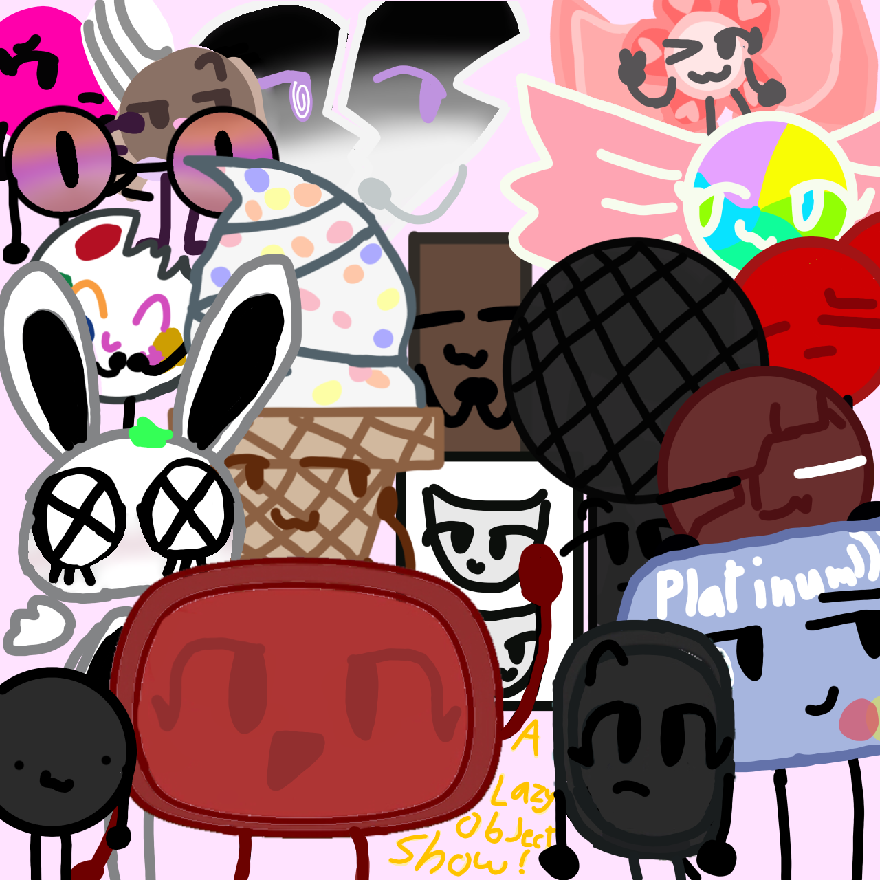 a lazy object show! - ibisPaint