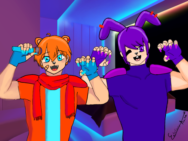 Freddy x Boonie - ibisPaint