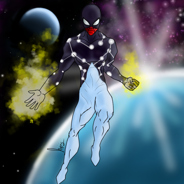 Cosmic Spider-Man - ibisPaint