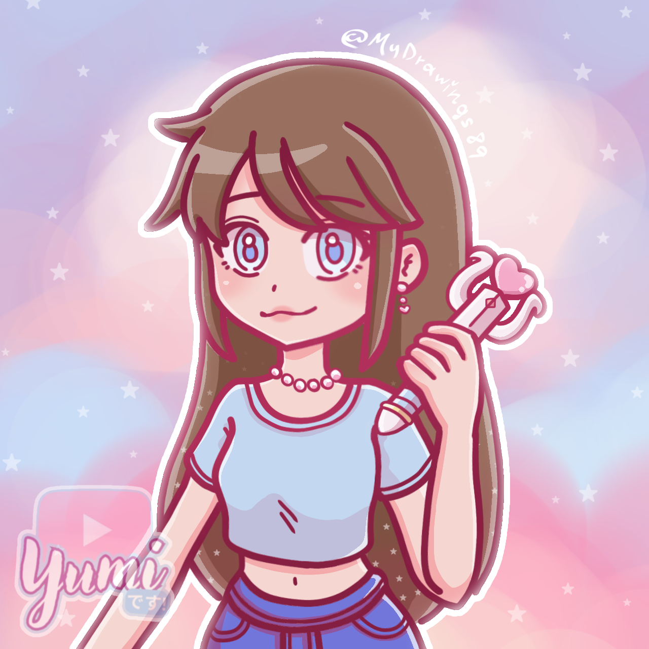I drew myself XD - ibisPaint