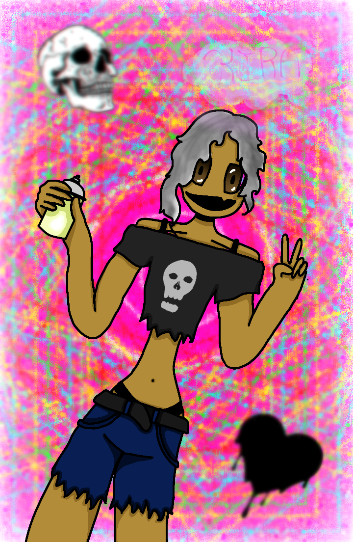 spray paint!! - ibisPaint