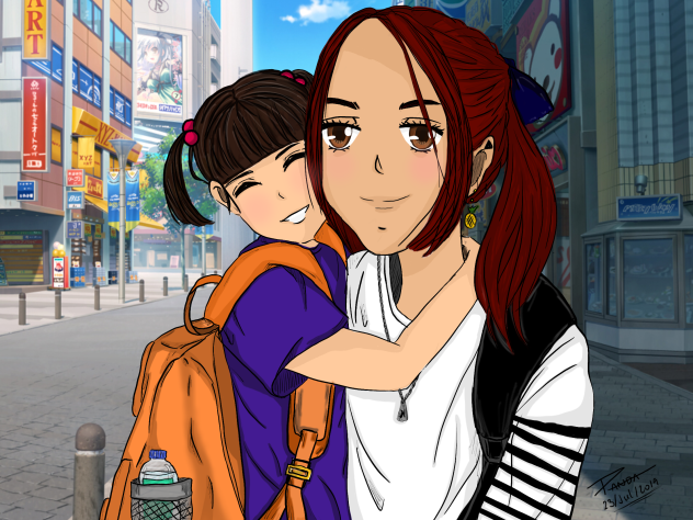 pANDA & Mini Anda - ibisPaint