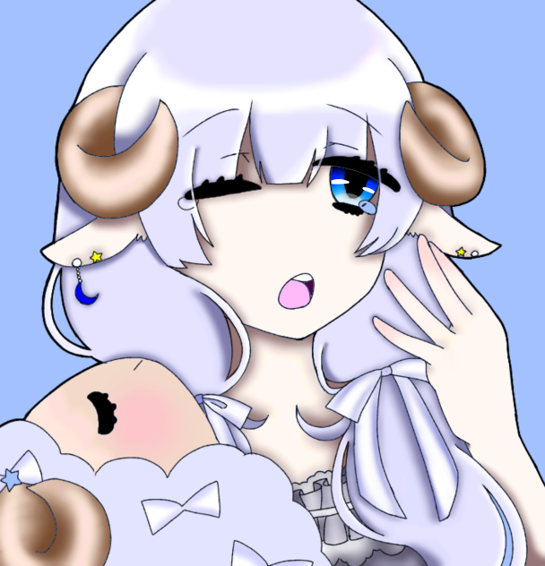 Sleepy Lamb - ibisPaint